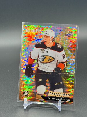 2024-25 Upper Deck Allure Hockey - Rookie Cutter Gauthier Gold Glitter ...