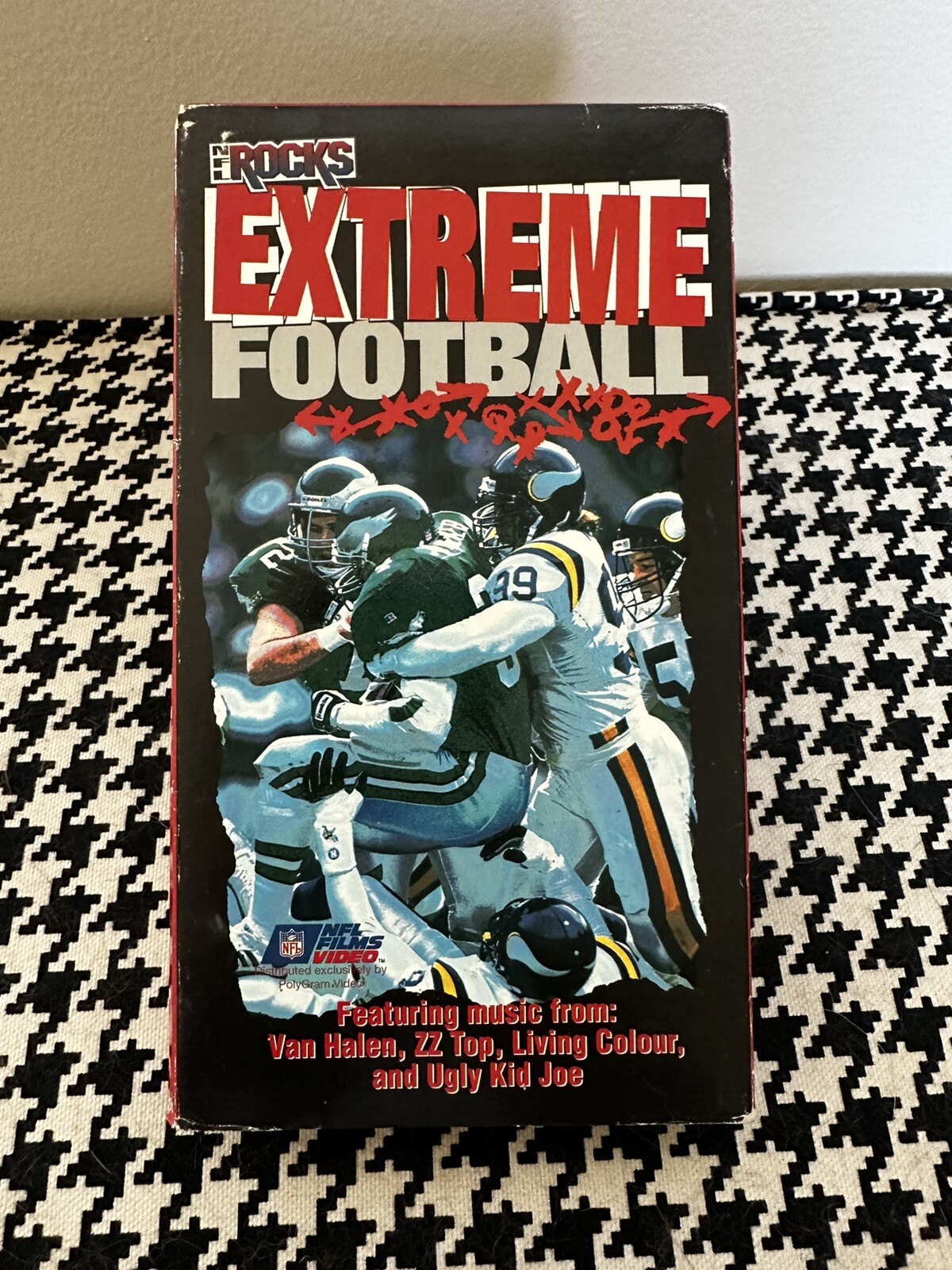 NFL Rocks - Extreme Football (VHS, 1993) Collectors Item 44008768531| eBay