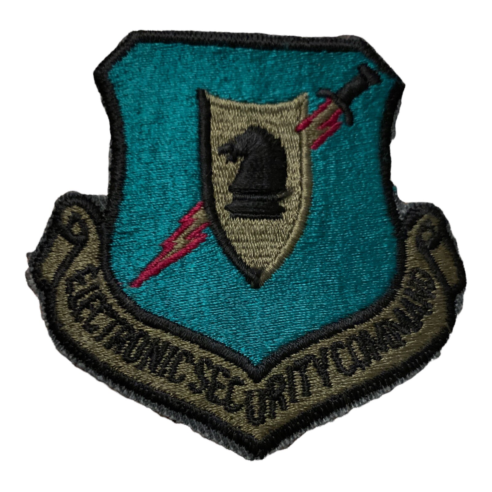 US Air Force USAF Electronic Security Command Embroidered Sew On Patch ...