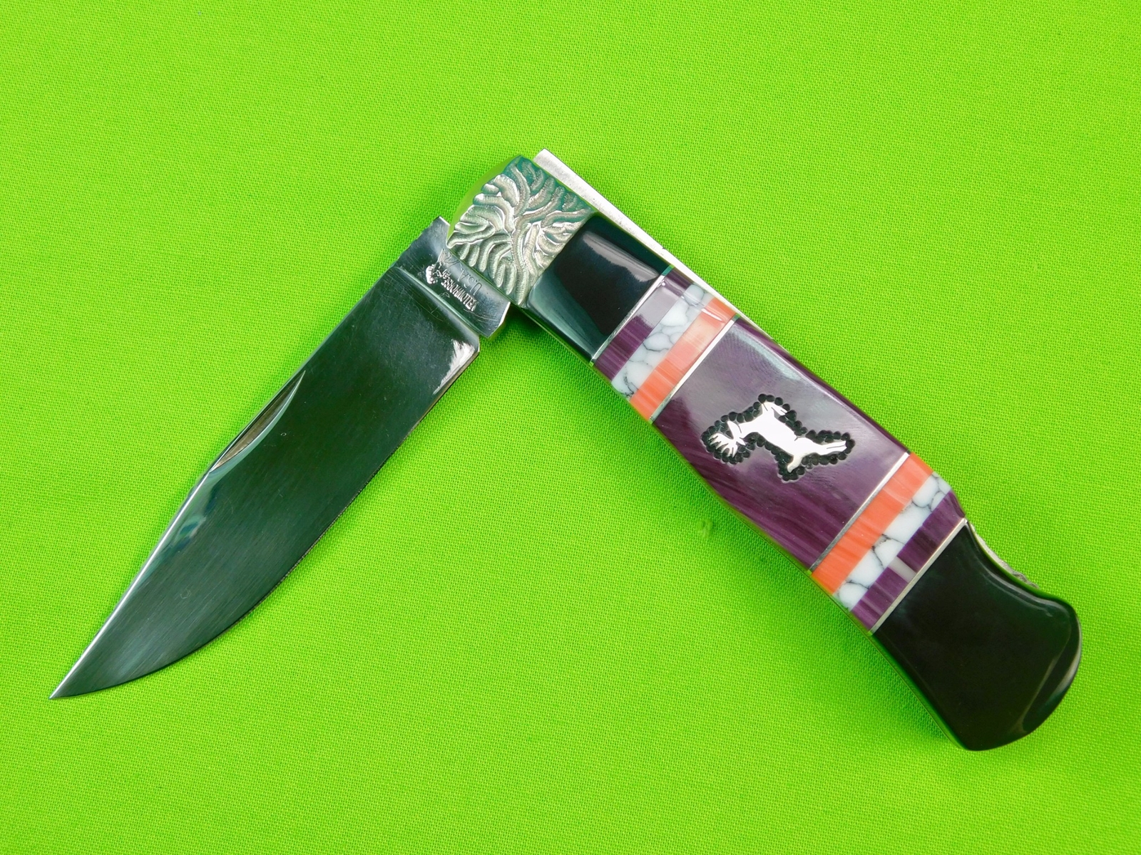 US Queen Cutlery Brian Yellowhorse Limited Lockback Folding Knife | eBay