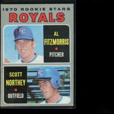1970 Topps #241 Al Fitzmorris RC/Scott Northey RC Royals | eBay