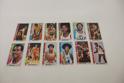 1976 1977 Topps NBA Cards Basketball Collectible Cards | eBay
