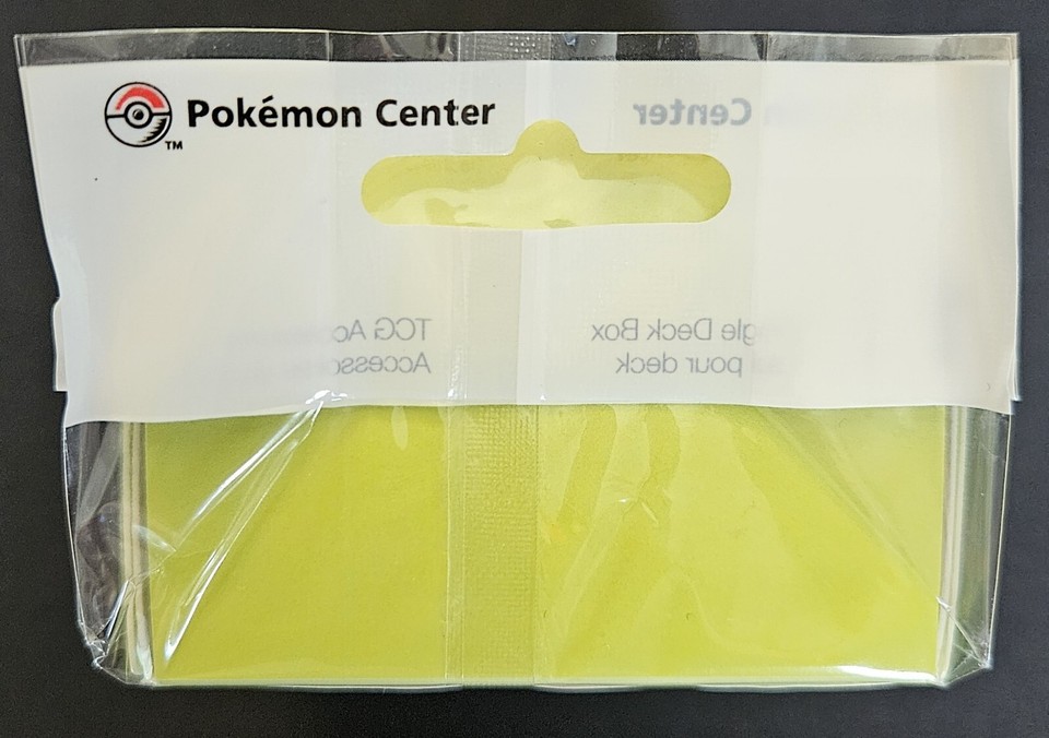 Pokémon Berry Sleepy Pikachu Yamper Morpeko PC Exclusive Deck Box ...