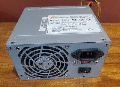 Power Rebel ATX Power Supply 350W 24-Pin PSU Tested Working Desktop ...