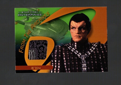 STAR TREK 40TH ANNIVERSARY N'VEK #C38 COSTUME RELIC 2006 RITTENHOUSE | eBay