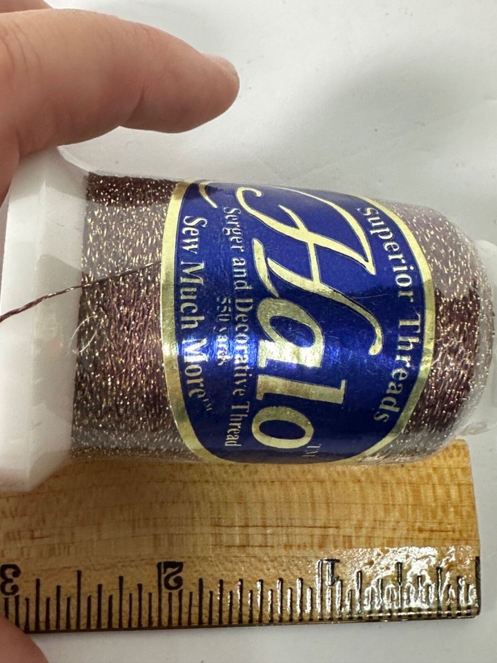 Glitter Superior Thread Sparkling Decorative Serger Machine Halo 210 ...