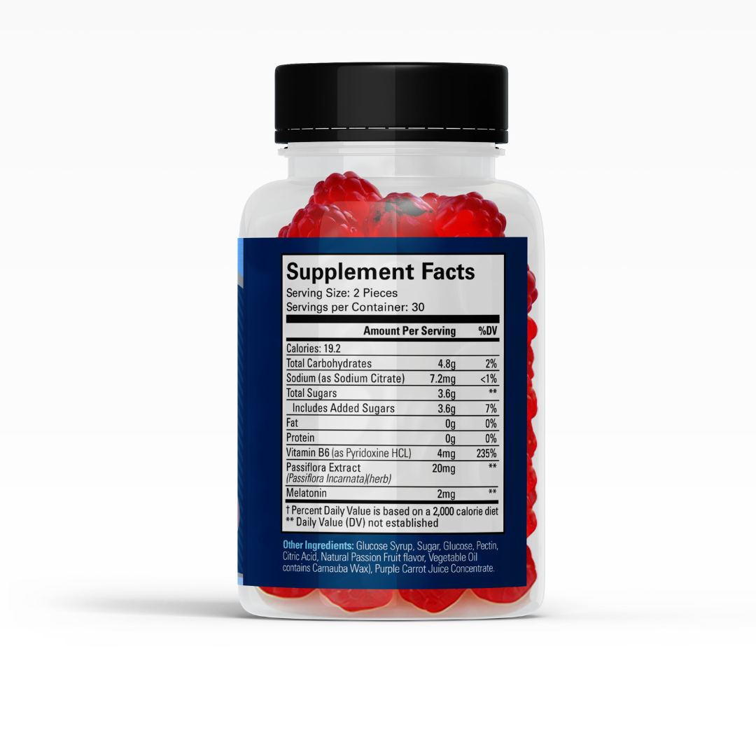 Avinol PM Sleep Gummies - All Natural Ingredients, Great Tasting Flavor ...