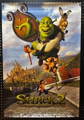 Shrek 2 (2004) Double-Sided, Original Rolled Poster 27x40 | eBay