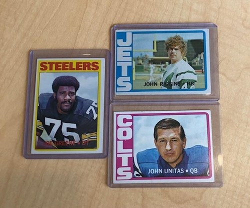 1972 TOPPS FOOTBALL CARDS LOT OF 375, Very Good to Excellent | eBay
