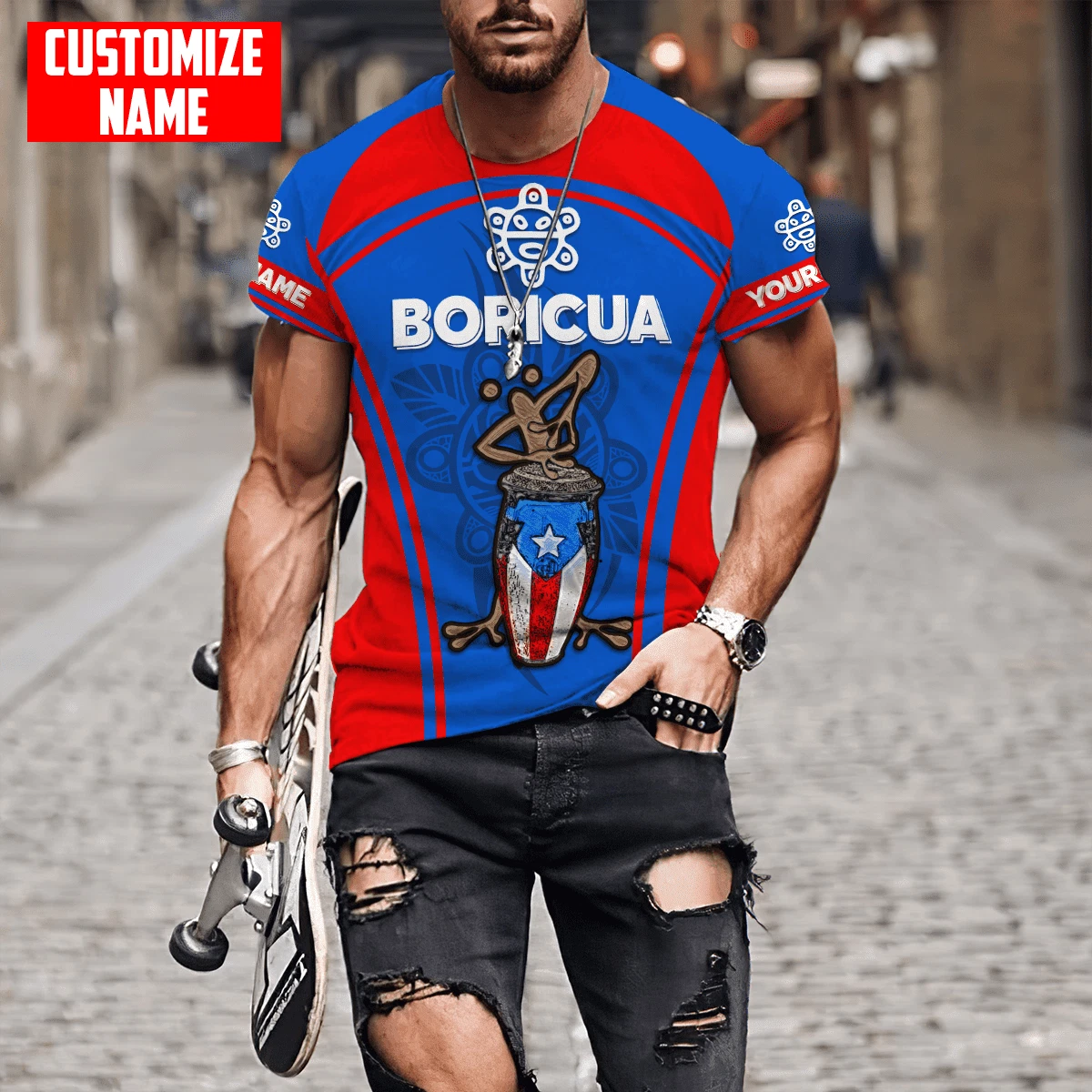 Puerto Rican Shirts For Men