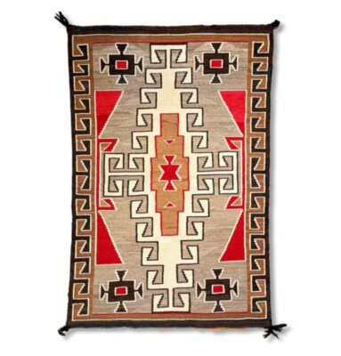 6x9 Ft. Handwoven Wool Navajo Rug Western Collection Native American ...