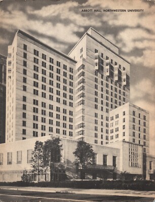 Abbott Hall Northwestern University Vintage 9" x 7" Jumbo Postcard | eBay