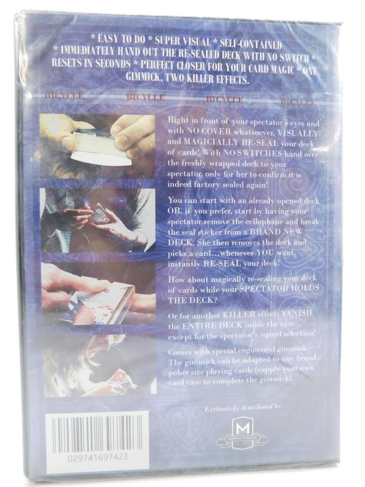 Feel N' Seal by Peter Eggink Magic Trick DVD | eBay