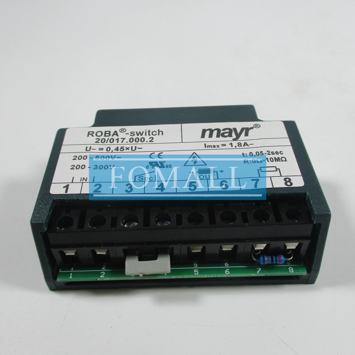 1Pcs New For mayr ROBA -switch 20/017.000.2 200-500-300V~ 1.8A 10MΩ ...
