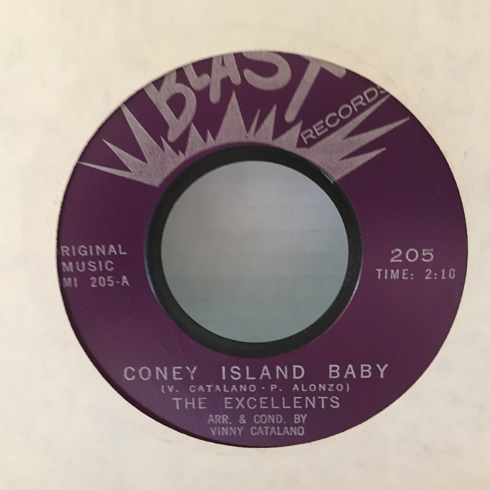 The Excellents Coney Island Baby / Why Did You Laugh 1962 45rpm | eBay