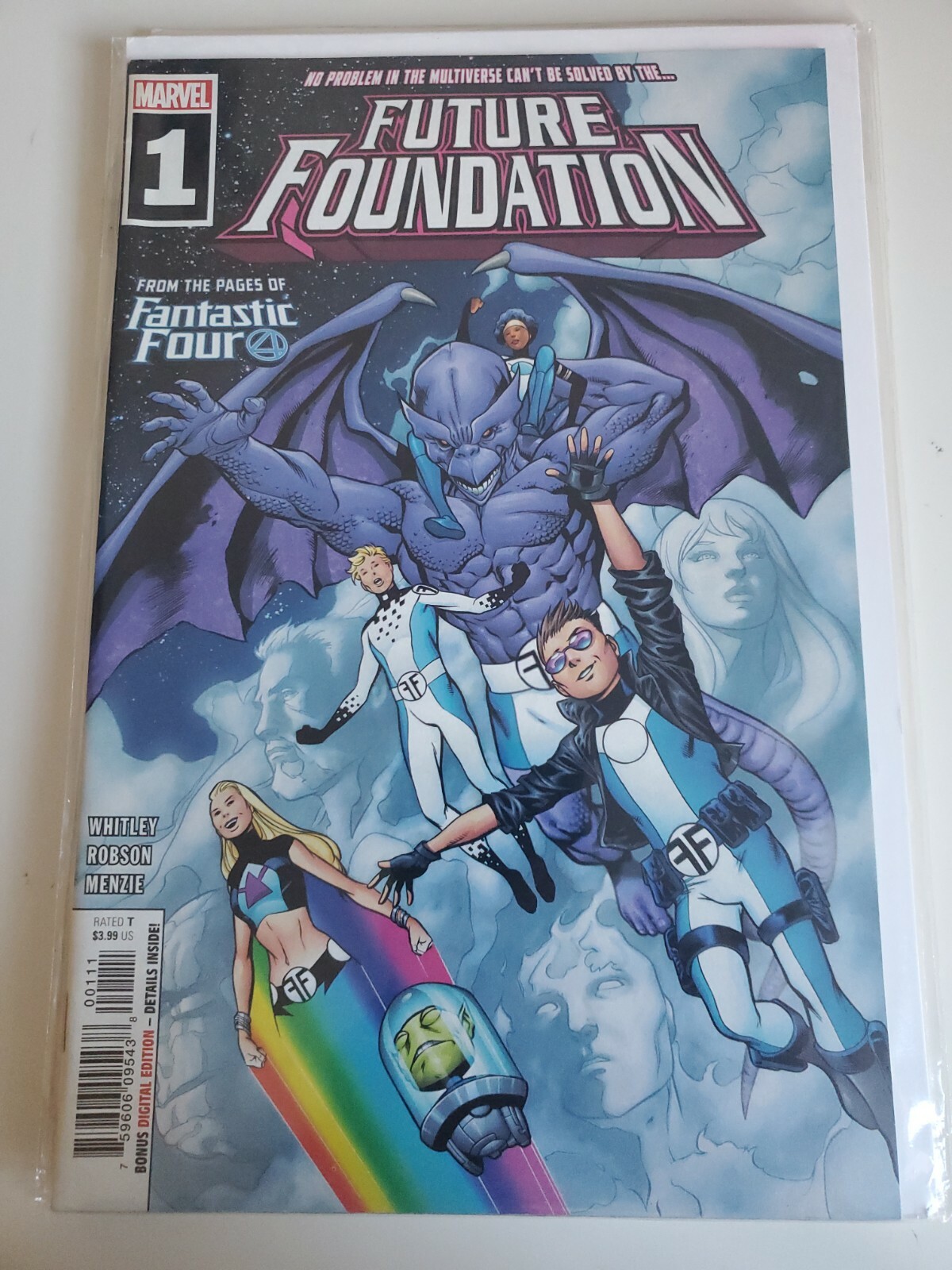 Marvel: Future Foundation "From The Pages Of Fantastic Four" Issue #1 ...