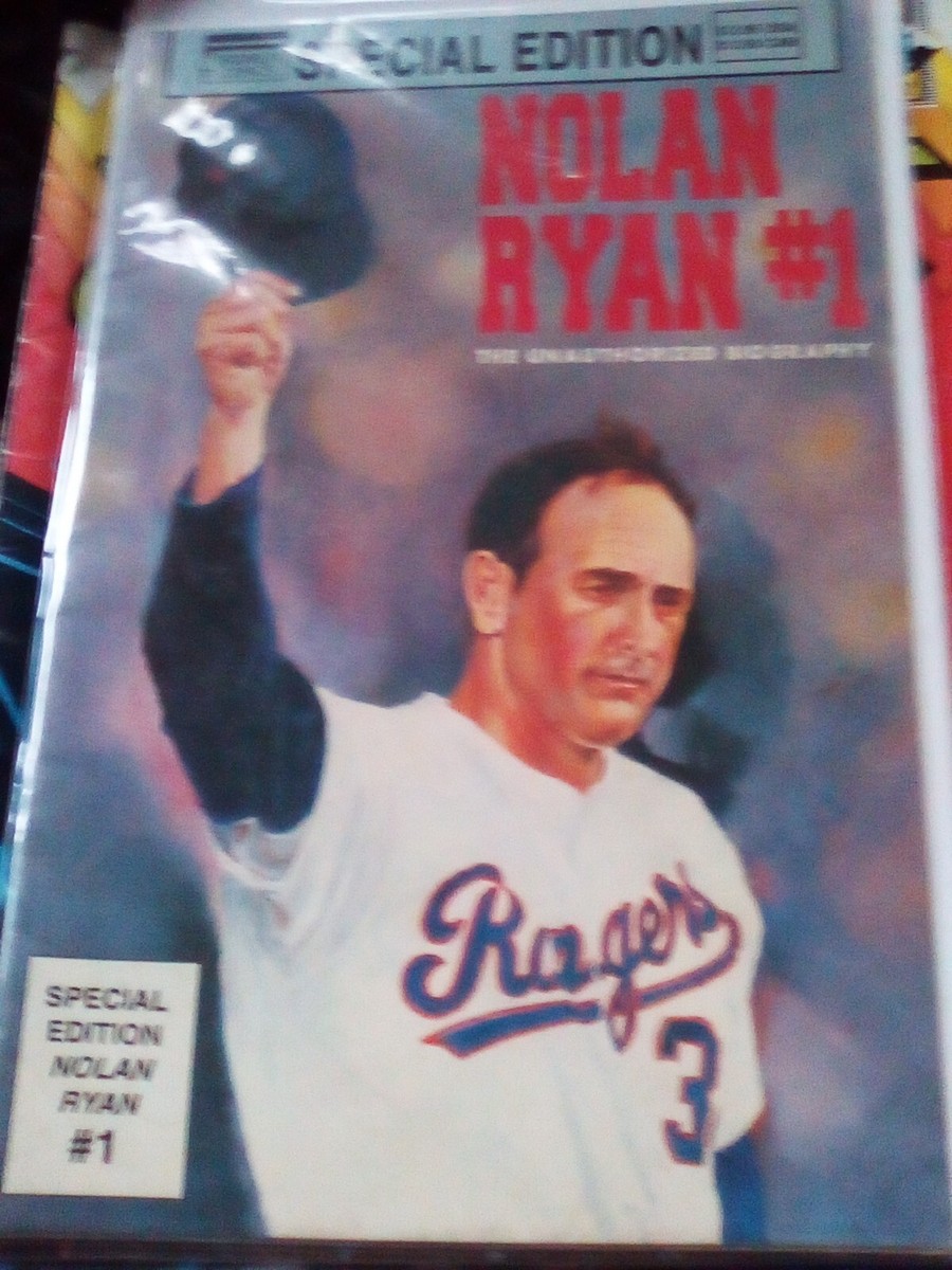 Nolan Ryan Personality Comics Special Edition 1 1992 Vintage 1992