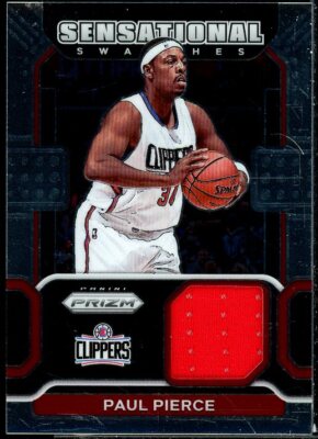 Paul Pierce Card 2021-22 Panini Prizm Sensational Swatches #52 | eBay