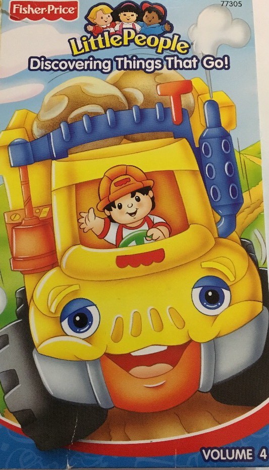 Little People Discovering Things That Go!Fisher Price Volume 4 VHS-RARE ...