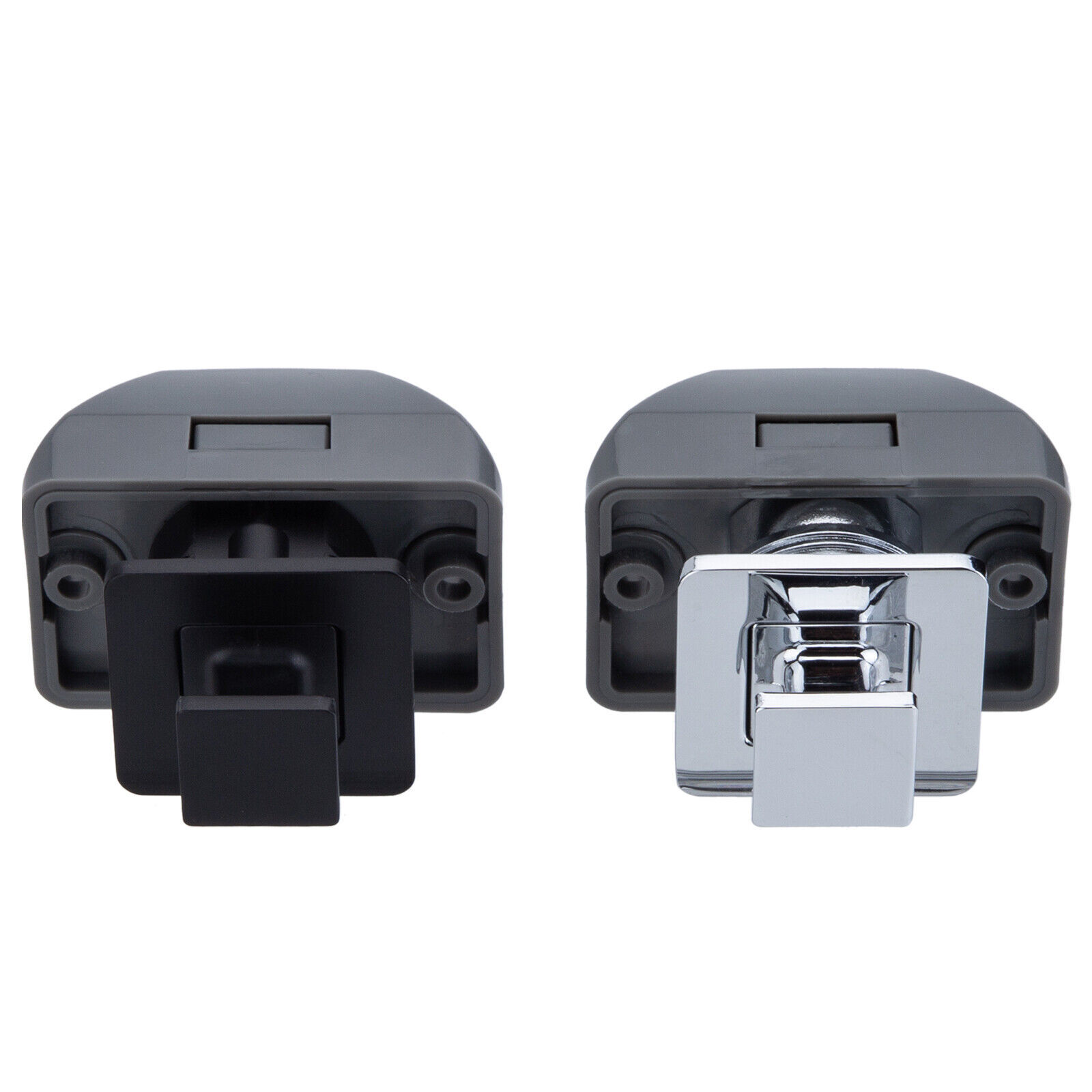 Push Button Catch Lock Cupboard Door Cabinet Motorhome Camper Caravan ...