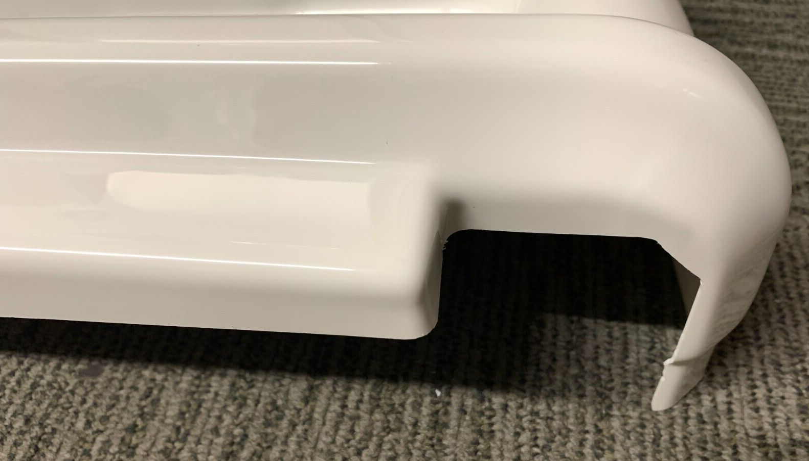 Elddis Compass Motorhome Nearside White Rear Bumper Corner Cover Left ...
