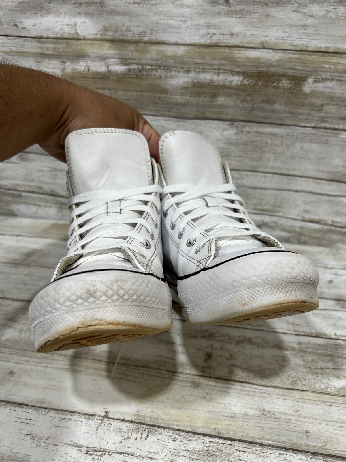 Size 4 - Converse Chuck Taylor All Star Lift High White W for sale ...
