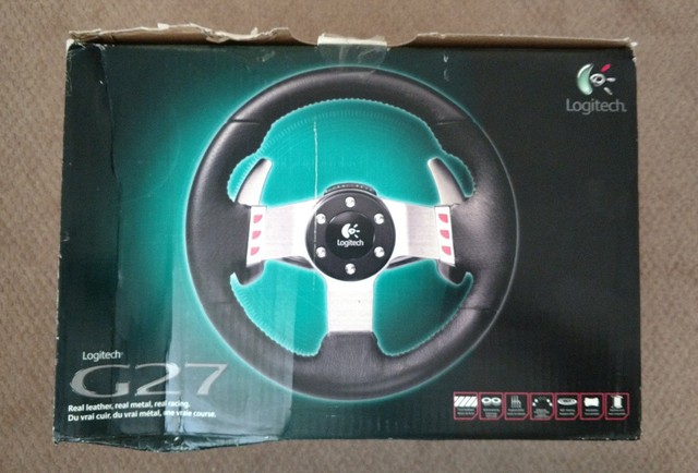 Logitech G27 Racing Wheel - Black for sale online | eBay