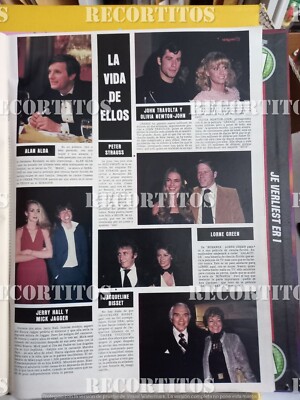clipping h 1769 olivia newton john travolta alan alda jerry hall lorne ...