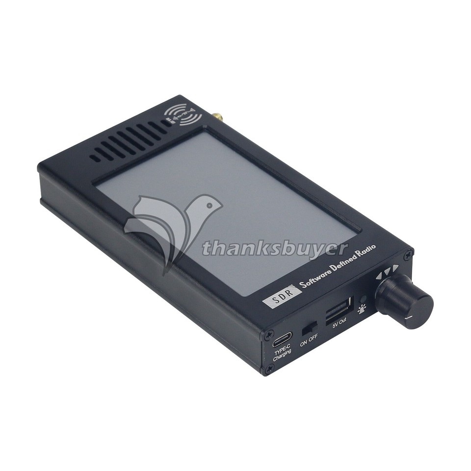 HamGeek DSP-01 SDR Radio Receiver DSP CW/AM/SSB/FM/WFM with 4.3" IPS ...