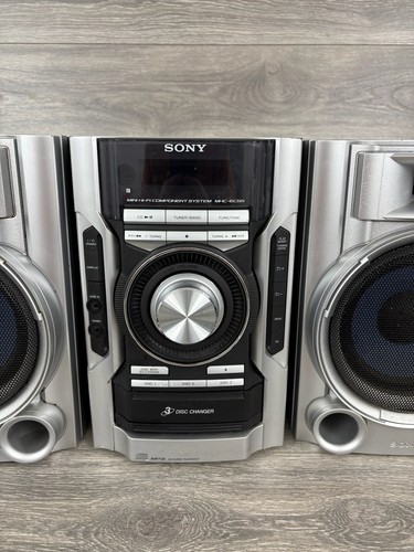 Sony MHC-EC55 HiFi Component System Stereo 3-Disc CD Changer w/remote ...
