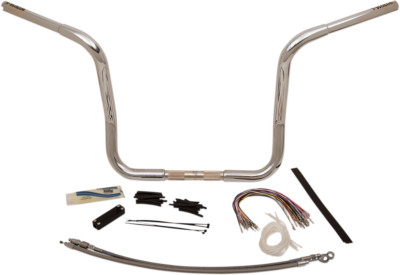 2009-2013 for Harley Tri Glide FLHTCUTG Handlebar Kit Rounded Top 14 ...