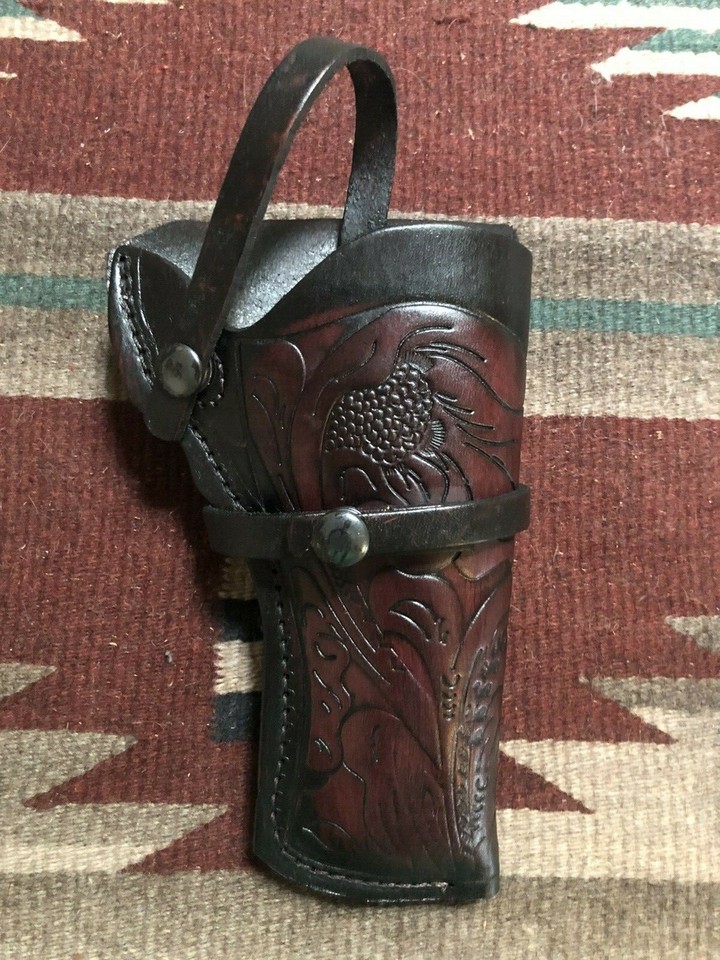 Fits Taurus 66 Smith & Wesson 19 686 586 4" Leather Field Holster ...