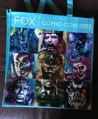 SDCC 2015 Fox PREDATOR 66 Tote Bag Swag Promotional Convention ...