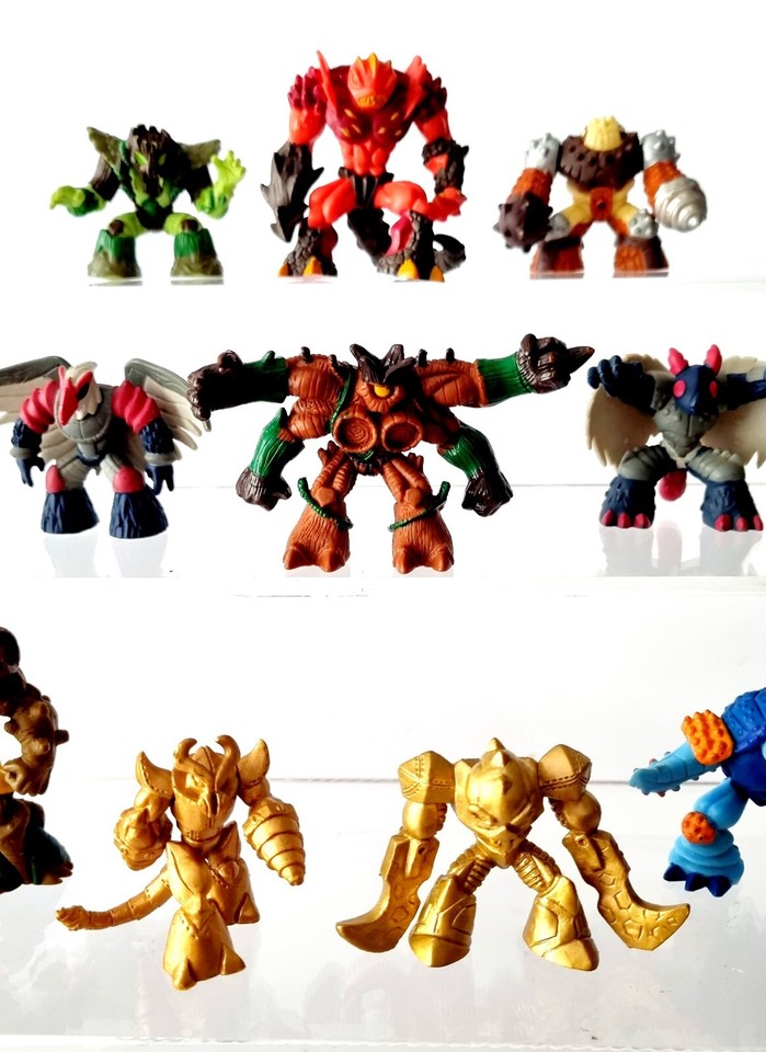 Gormiti figures lot of 18 serie gold vintage retro toys collectibles ...