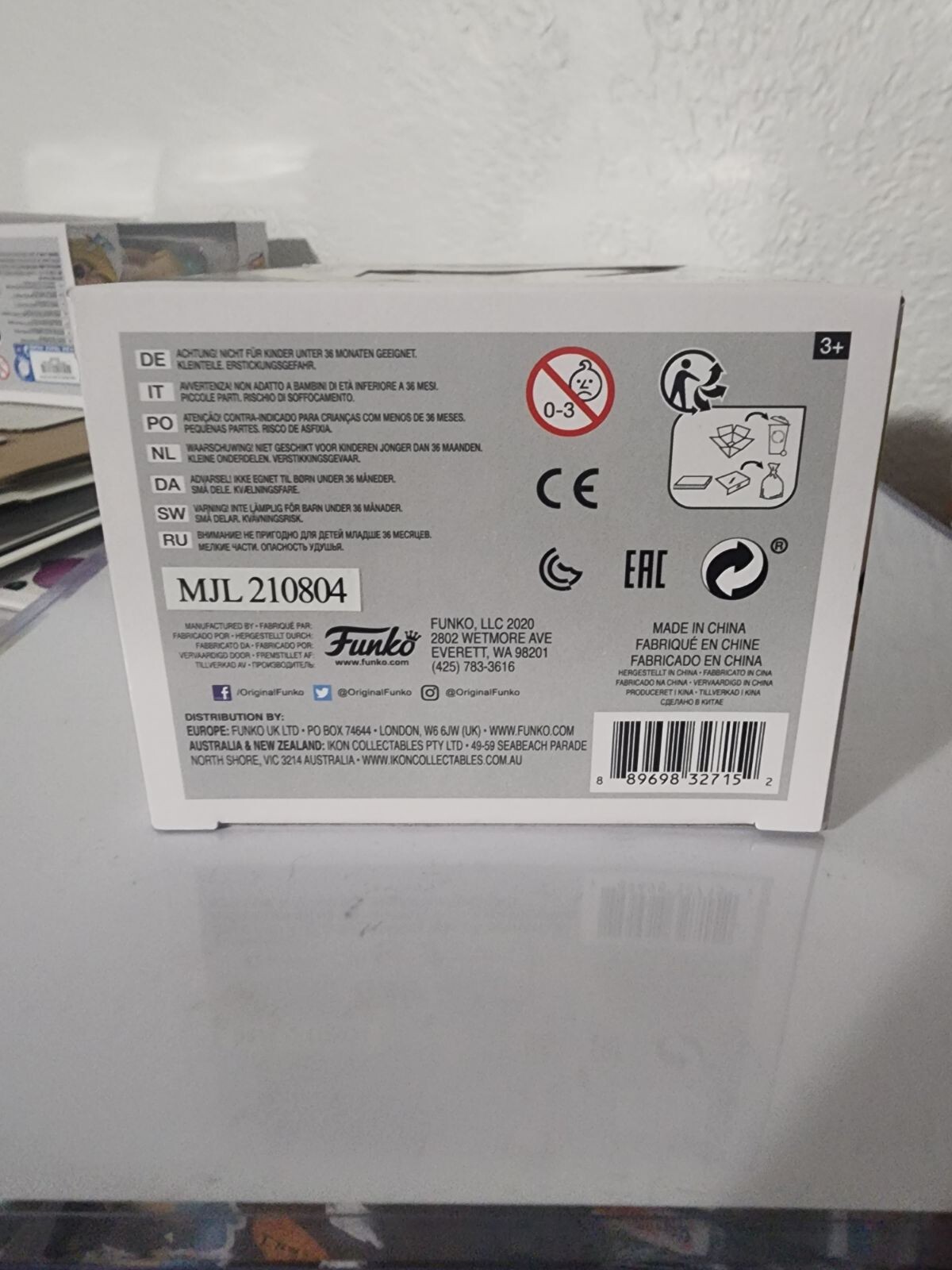 *SIGNED ERIC VALE* FUNKO POP ONE PIECE VINSMOKE SANJI 398 "Black Leg ...