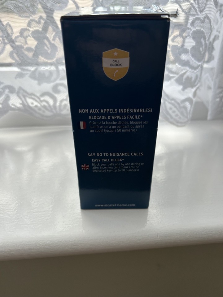 Alcatel E260S Voice Cordless Phone with answering machine - Landline,Call BlockN | eBay UK