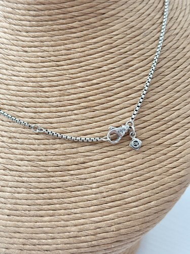 David Yurman .925 Sterling Silver 1.7mm Box Chain 26" inches | eBay