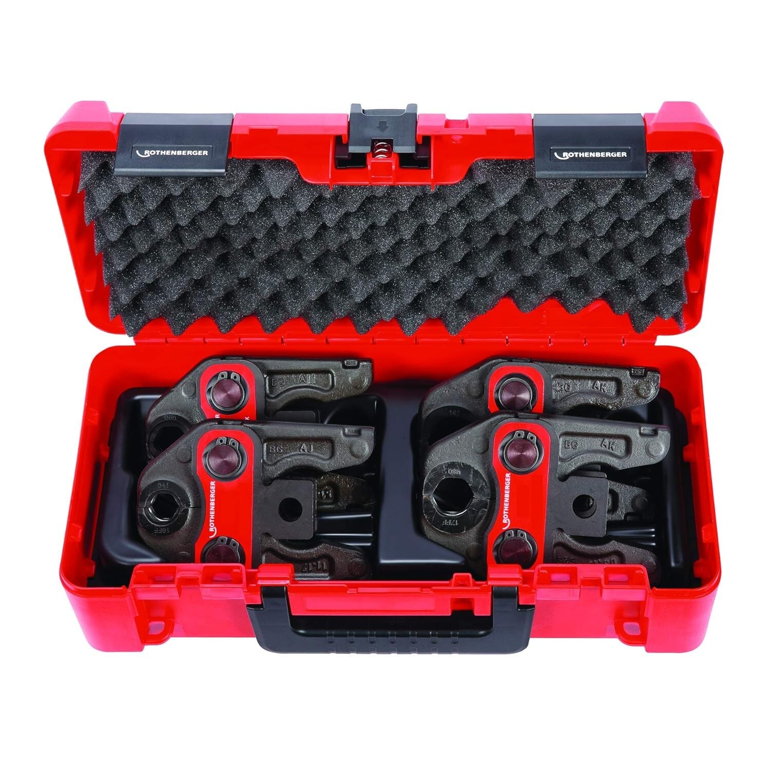 Romax 4000 Jaws Set 6 Piece Copper Press Jaws A1/2"-A2" Rothenberger ...