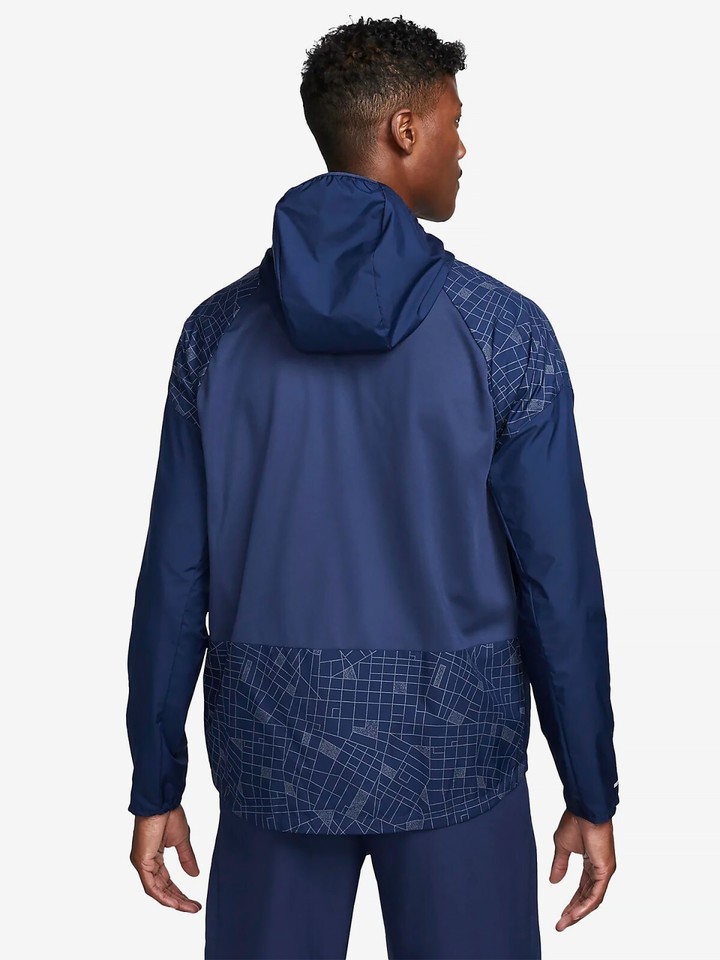 Nike Run Division Miler Men's Flash Running Jacket Size L DQ6487 410 ...