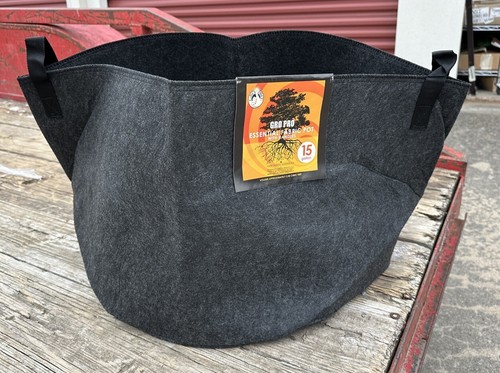 Gro Pro Essential Grow Fabric Bag 15 Gal. Capacity With Handles | eBay