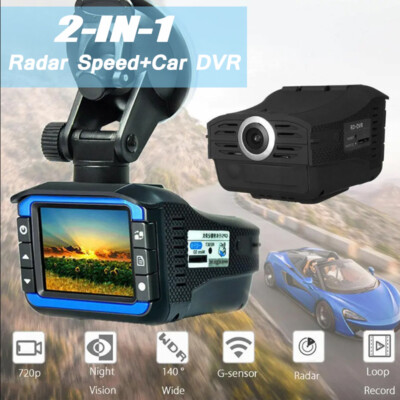 HD Anti Radar Laser Speed Detector Car DVR Recorder Video Dash Camera ...