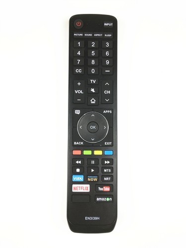 NEW Remote Control For Hisense EN3139H 55H8050D 4K LCD LED Ultra HDTV ...