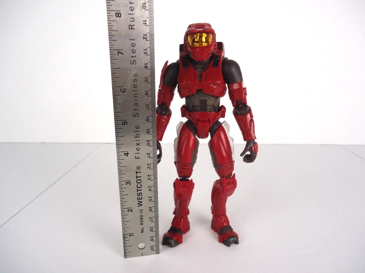 Halo Red Spartan Action Figure