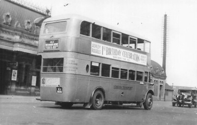 Vintage Photograph Double Decker Bus - Route 463 TD133 London Transport ...