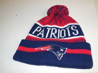 I1 NWT New Era New England Patriots Spell out logo Red & Blue | eBay