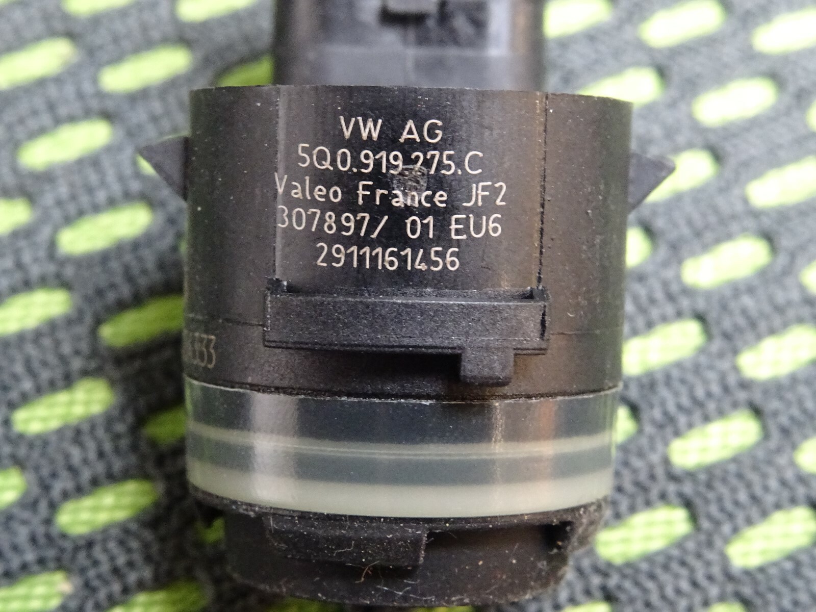 Original VW Seat Skoda Audi PDC Sensor Einparkhilfe LR7H Indium Grau ...