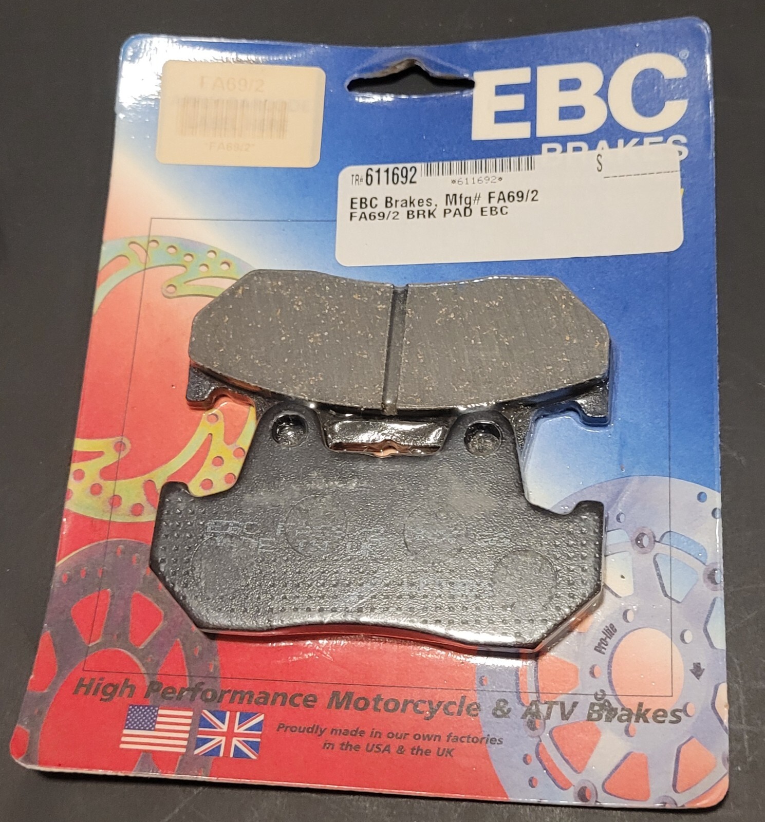EBC - FA69/2 Brake Pads NEW | eBay