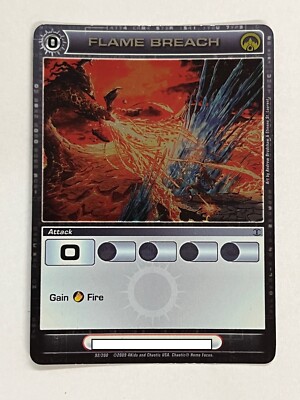 Chaotic 92/200 Flame Breach Holo Foil Rare Attack Card | eBay