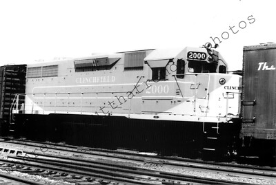 Clinchfield CRR 2000 EMD GP38 Congress Park ILL 1967 Photo | eBay