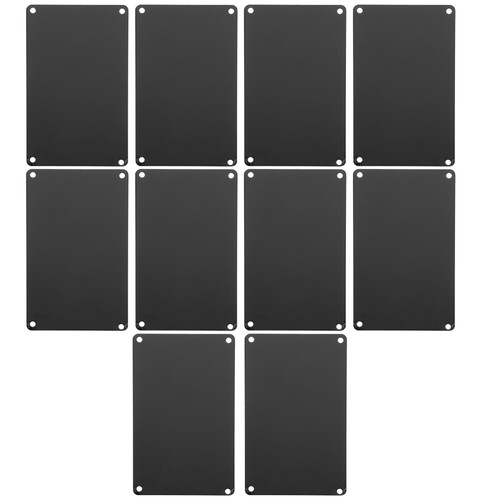 10 Pcs Engraved Sign Blank Office Door Plaque Aluminum Plate Plaques | eBay